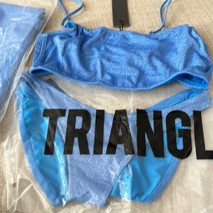 triangl swimwear | Swim | New Triangl Mica Marina Sparkle Swimwear ...